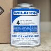 Weld-On 4 Acrylic Adhesive - Thin, Fast Cement for Acrylics